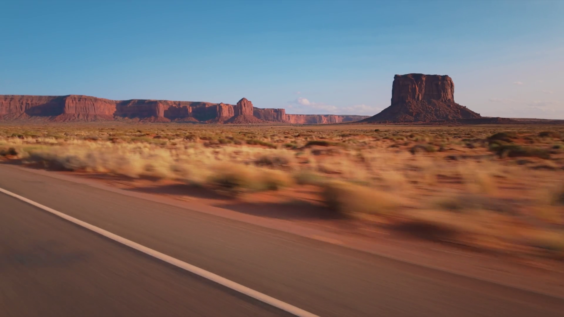 Explore Stunning Monument Valley Captivating Stock Footage SBV ...