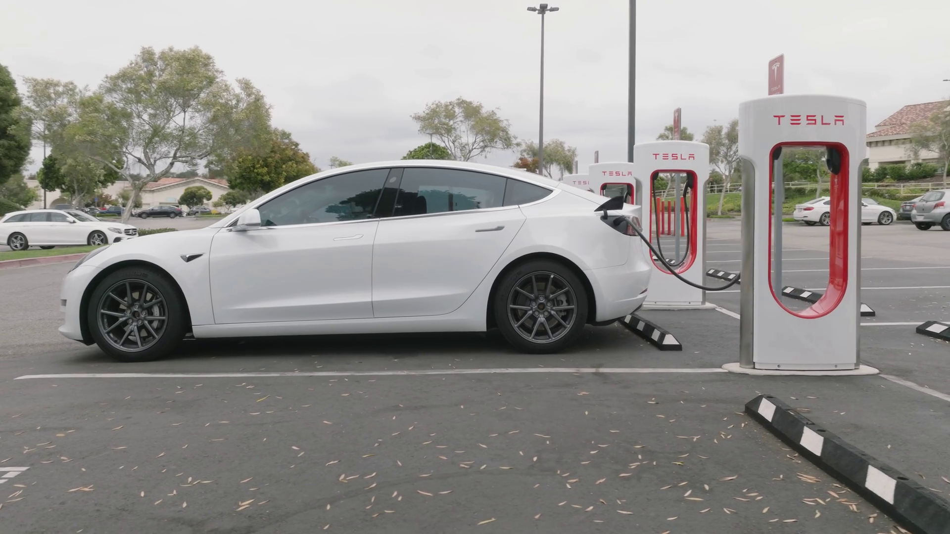 Modern High-end Vehicles Connected With Stock Footage SBV-347692786 ...