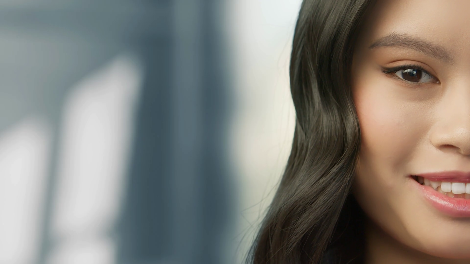 Beautiful Face Of Pretty Chinese Girl Posing Stock Footage SBV ...