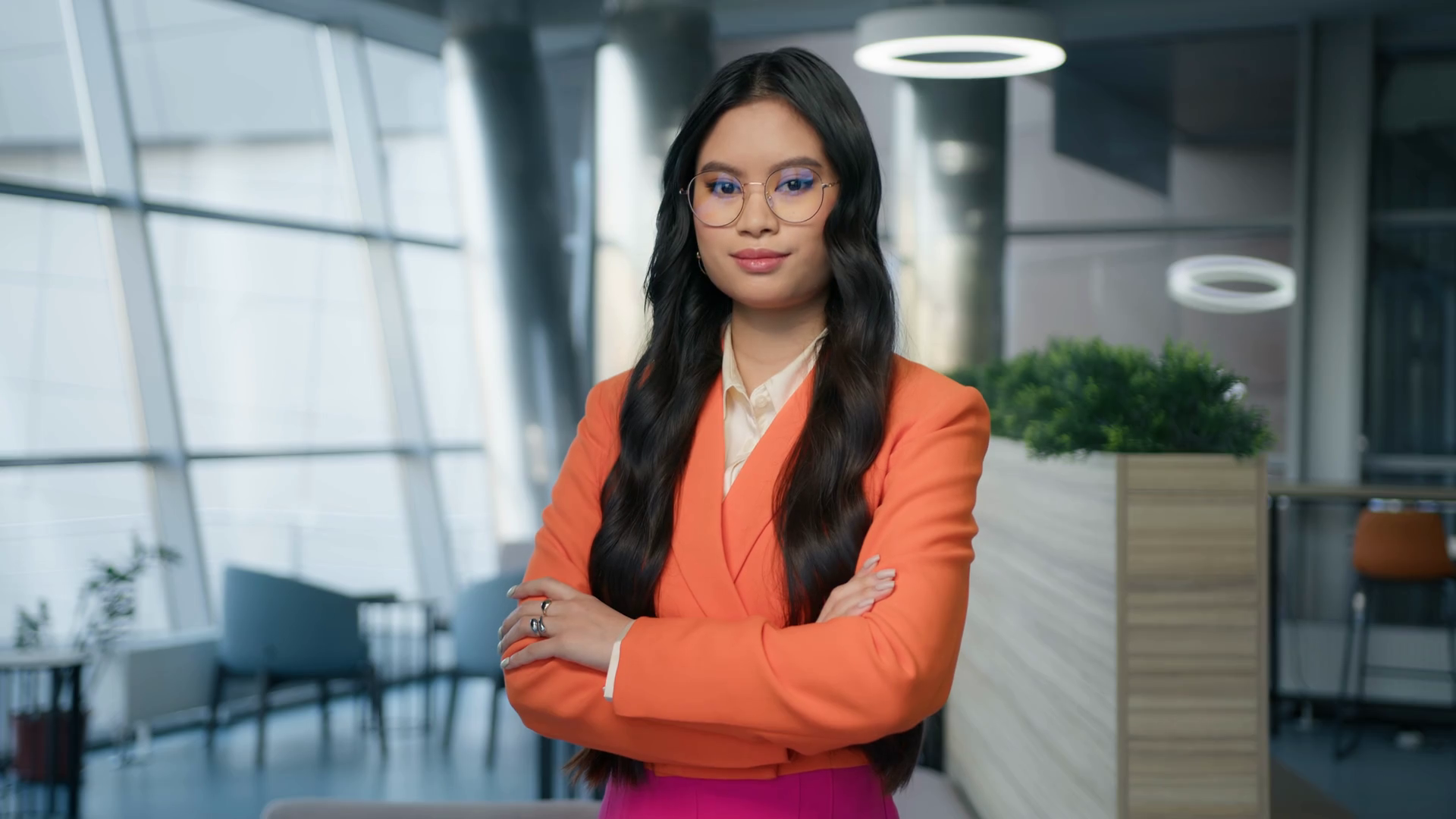 Millennial Smart Asian 20s Successful Stock Footage SBV-347502137 ...