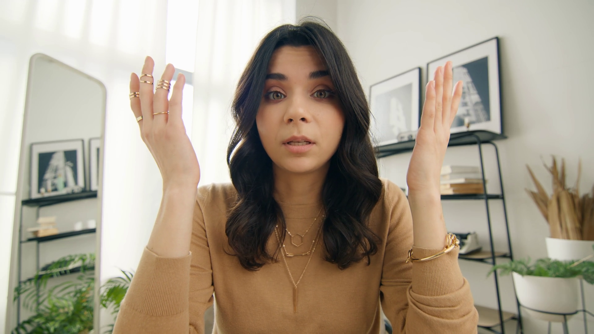 Young Woman Speaking To Camera In Video Call Stock Footage SBV ...