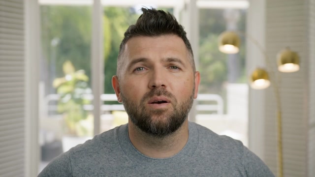 Man Talking Camera Stock Footage: Royalty-Free Video Clips - Storyblocks