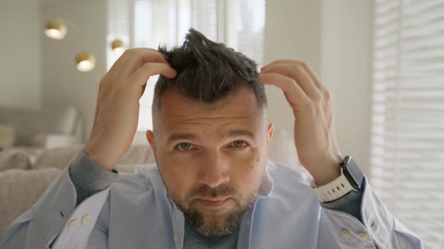Man Hair Style Stock Footage: Royalty-Free Video Clips - Storyblocks