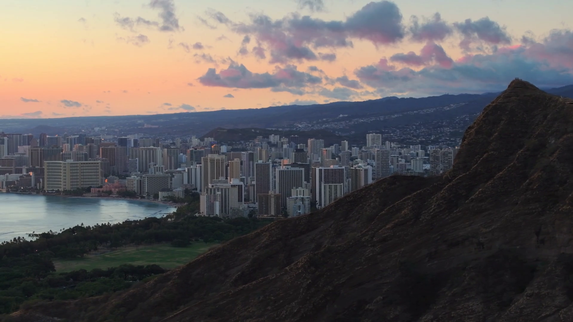 Capital City Of Oahu Island At Tourist Stock Footage SBV-348824882 ...