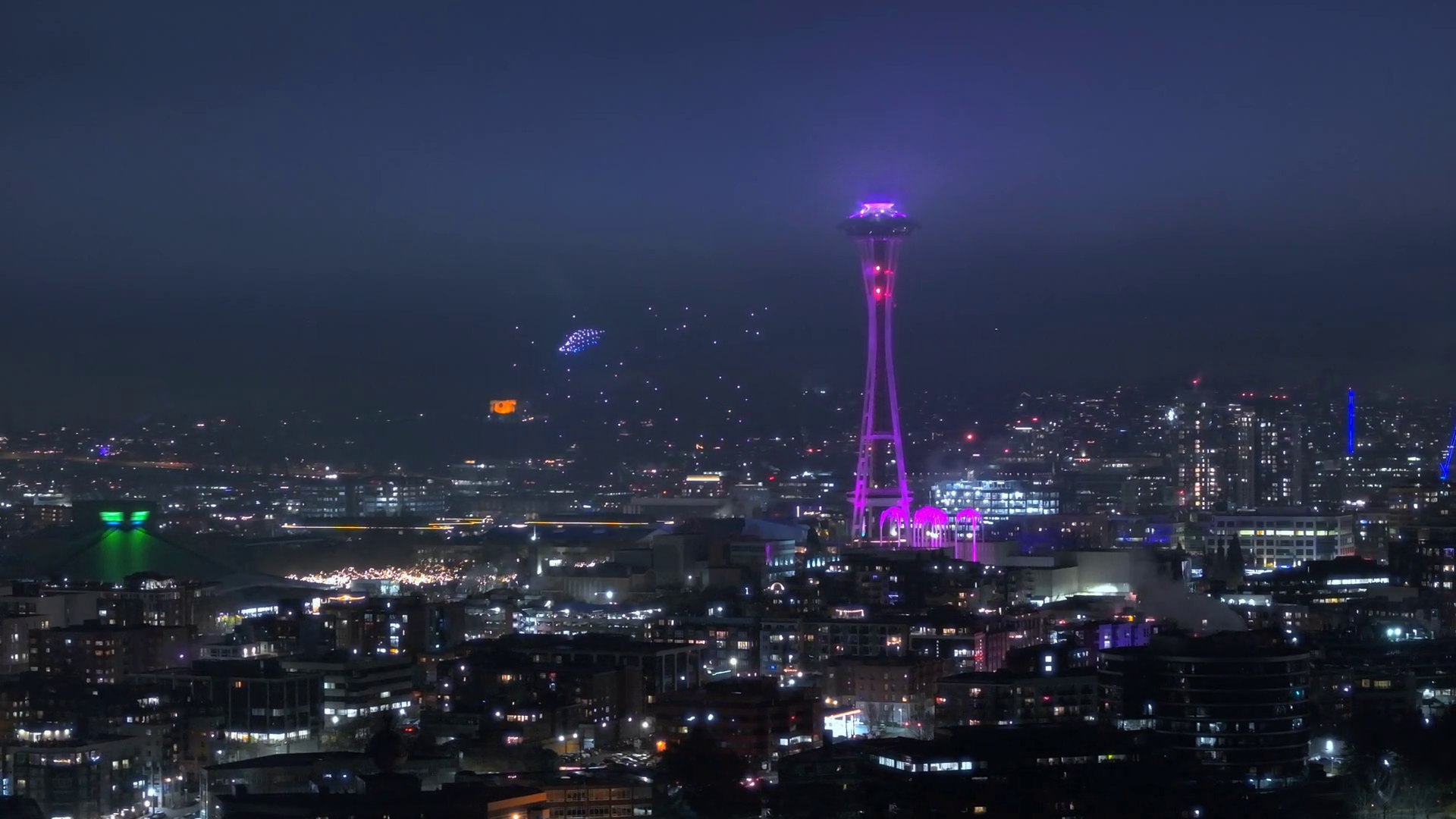 Night Celebration On New Year 2024 Beautiful Stock Footage SBV ...