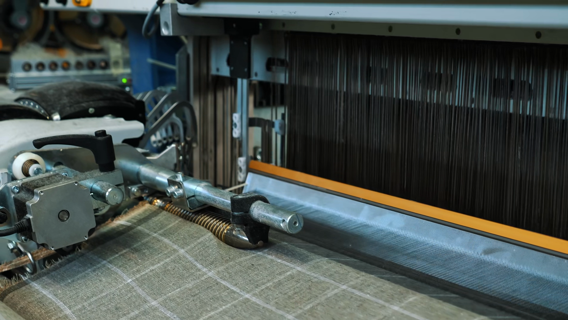 Close-up Of Automated Weaving Machine Parts Stock Footage SBV-353794028 ...