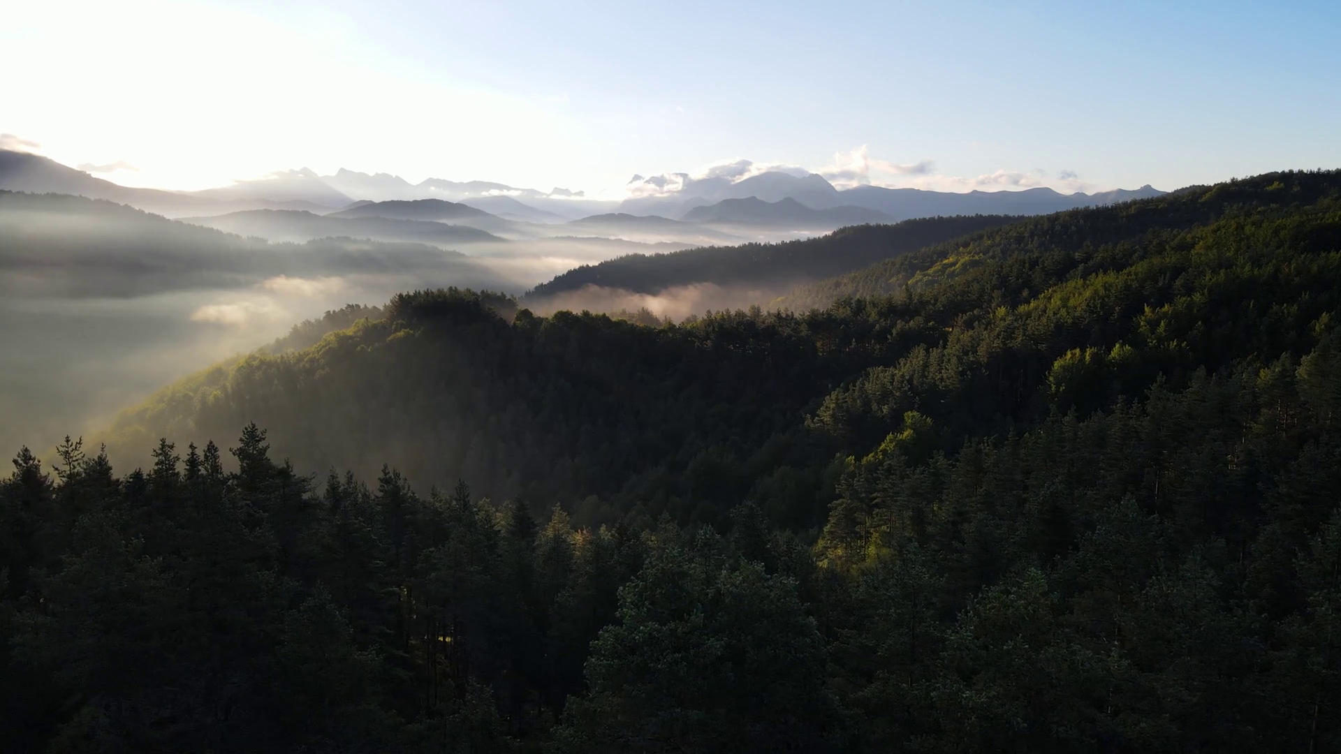 Aerial Scene With Drone Of Summer Landscape Stock Footage SBV-348636628 ...