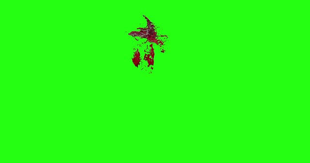 Blood Drip Green Screen Stock Footage: Royalty-Free Video Clips ...
