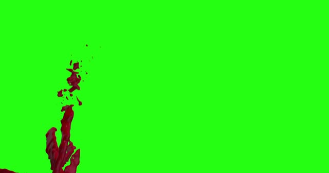 Blood Splatter Greenscreen Stock Footage: Royalty-Free Video Clips ...