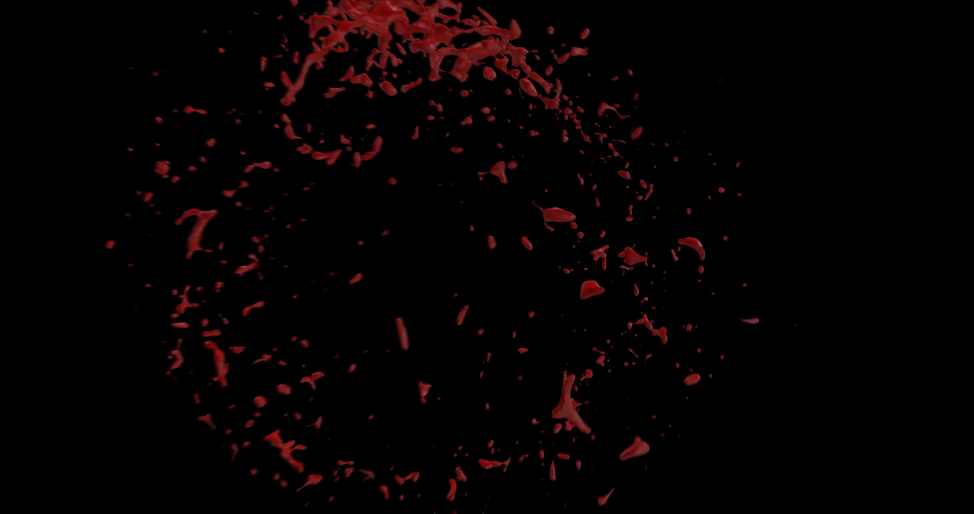 4k Blood Burst Motion Blur (with Alpha) 188 Stock Footage SBV-318905756 ...