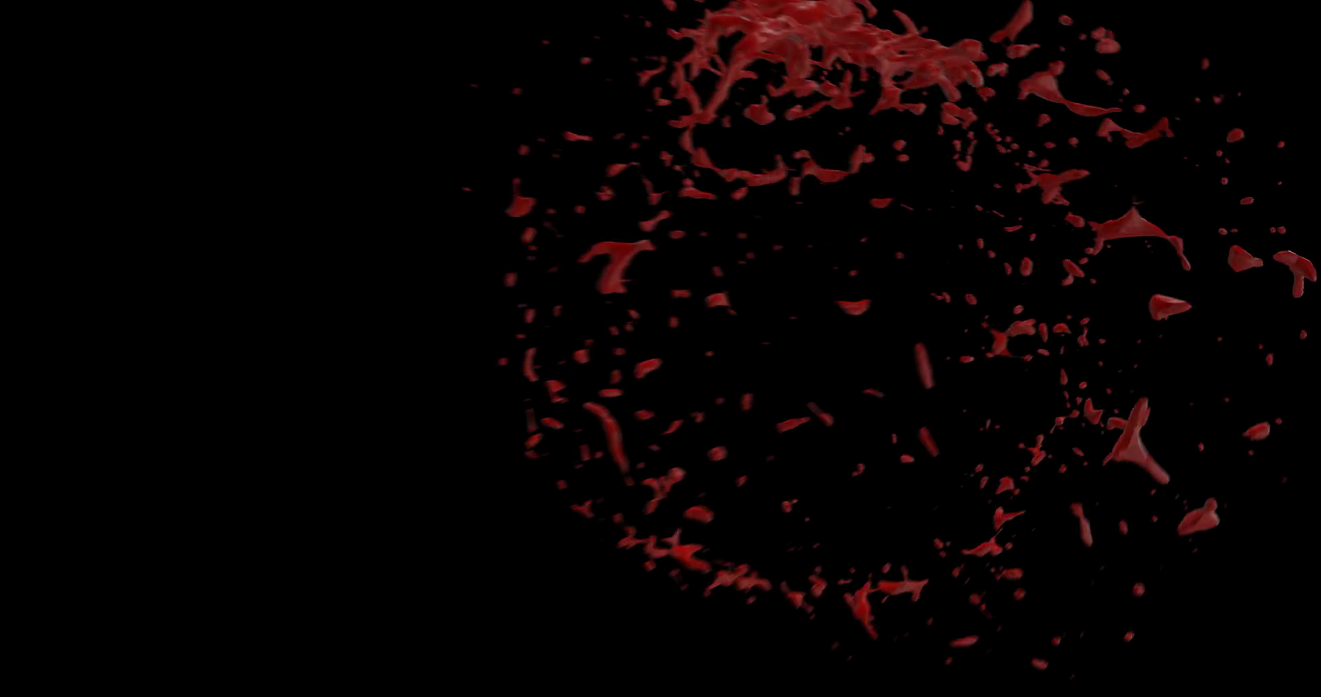 4k Blood Burst Motion Blur (with Alpha) 63 Stock Footage SBV-318905565 ...