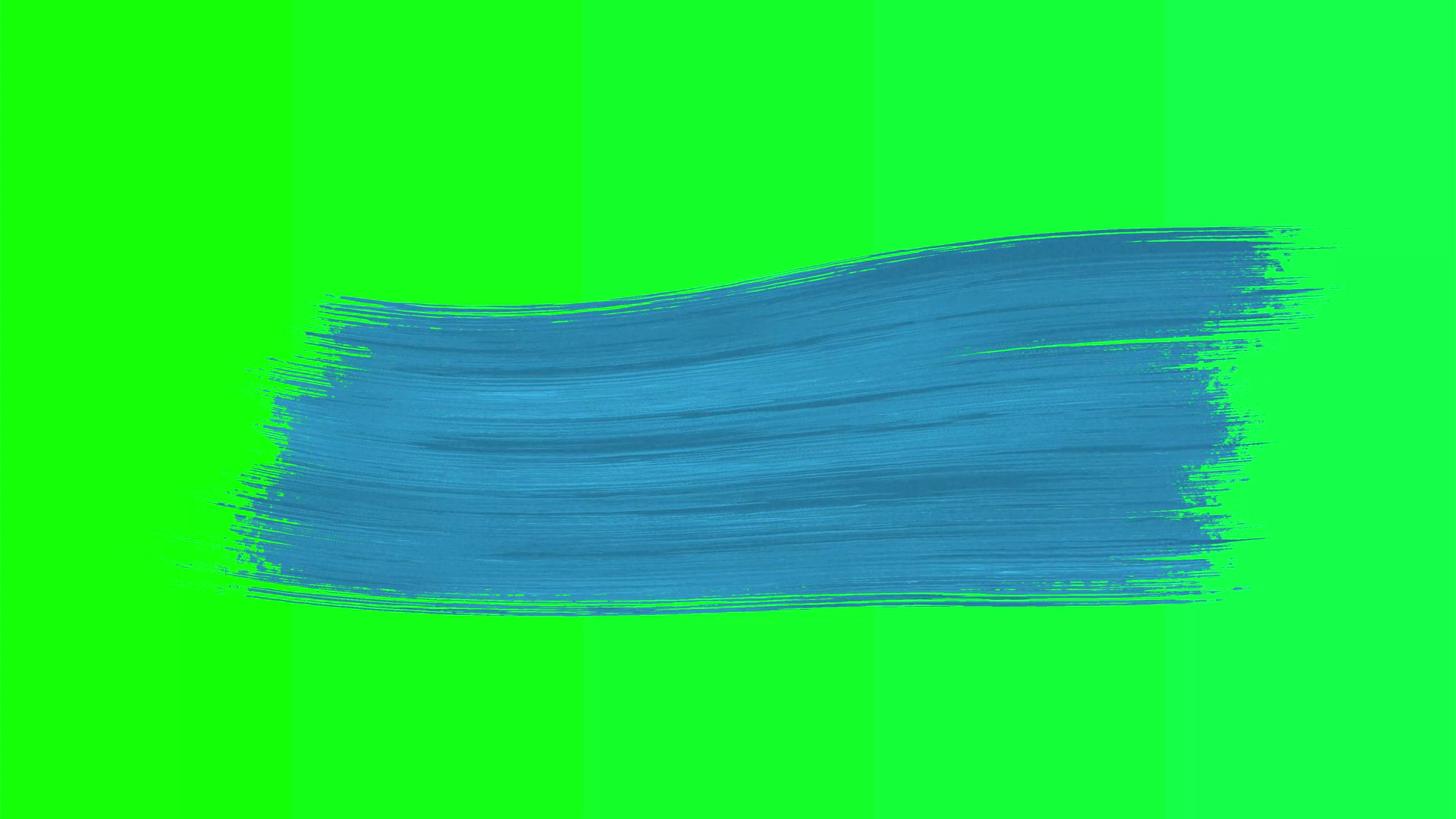 Blue Brush Stroke Animation On Green Chroma Stock Motion Graphics SBV ...