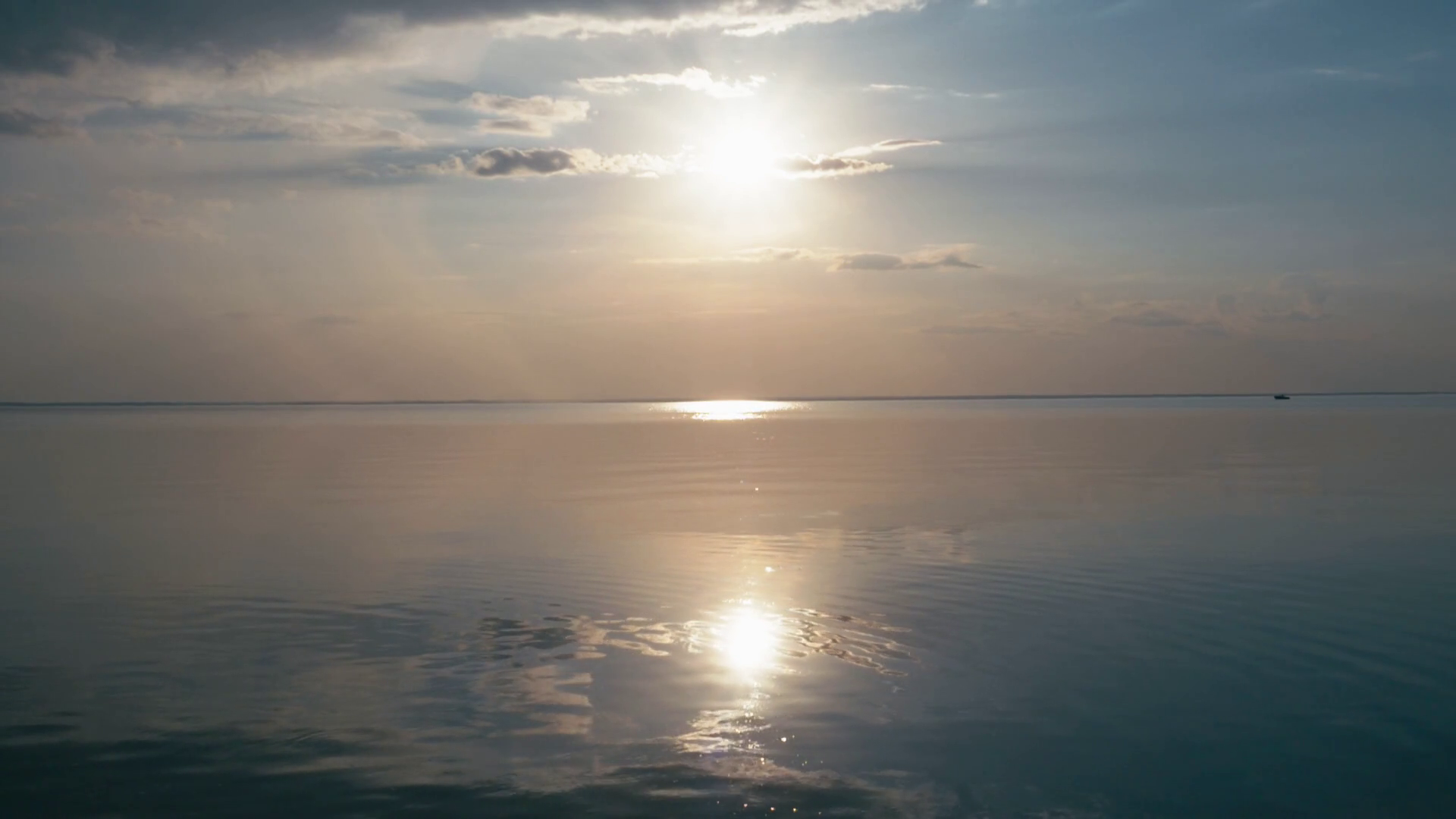 Beautiful Sunset At Beach Amazing Colors Stock Footage SBV-324424316 ...