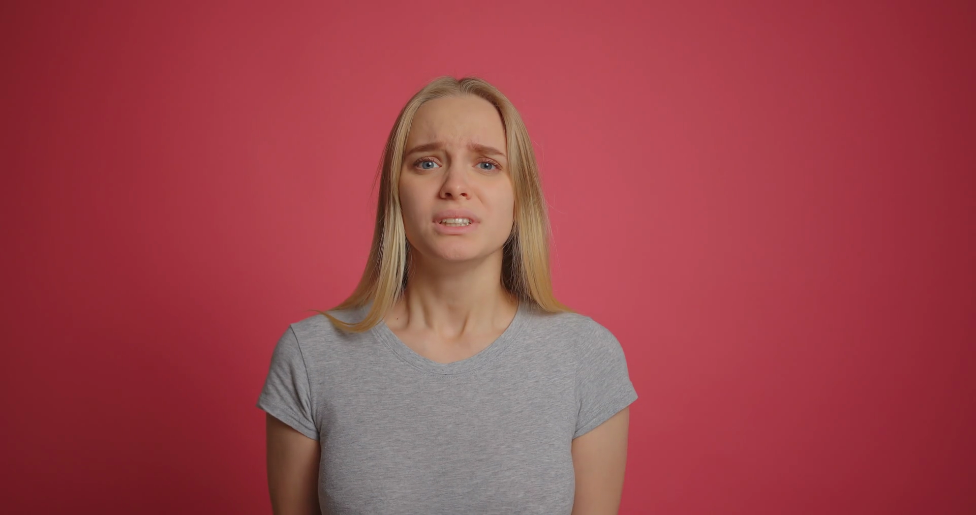 Frustration: Woman Expressing Emotion In Stock Footage SBV-338070111 ...