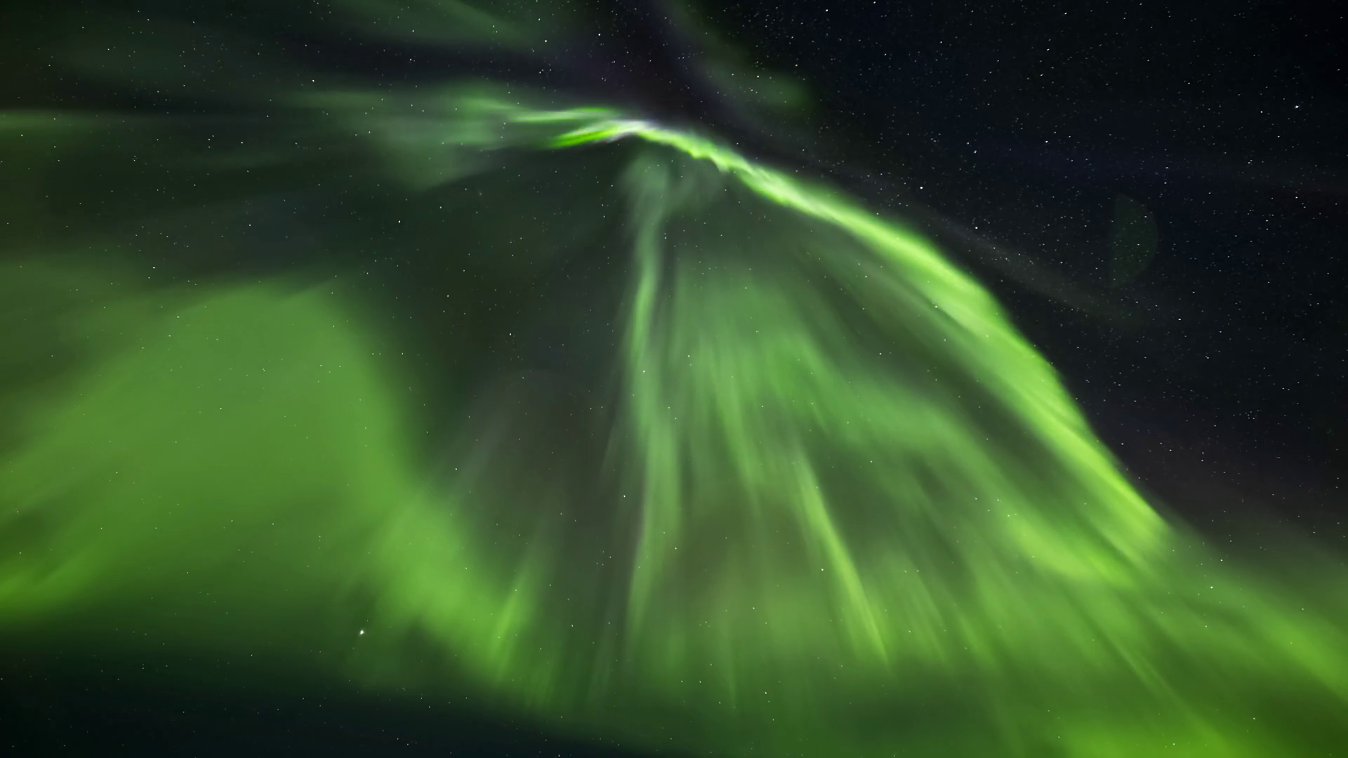 Beautiful Corona Of Northern Lights Stock Footage SBV-348507256 ...