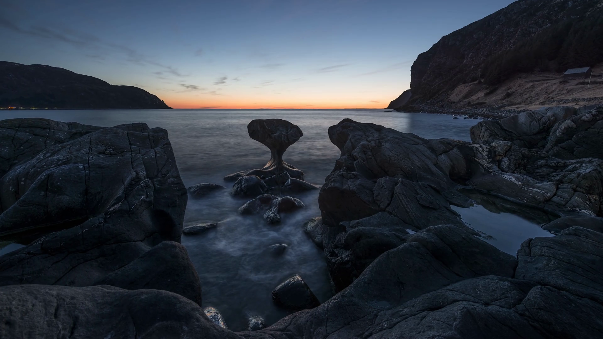 Orange Horizon Over Kannenstein Stock Footage SBV-330912825 - Storyblocks