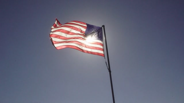 American Flag Flapping Stock Footage: Royalty-Free Video Clips ...