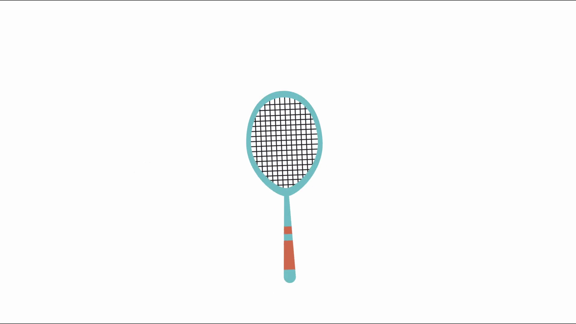 Rackets Tennis Sport Equipment Animation Stock Motion Graphics SBV ...