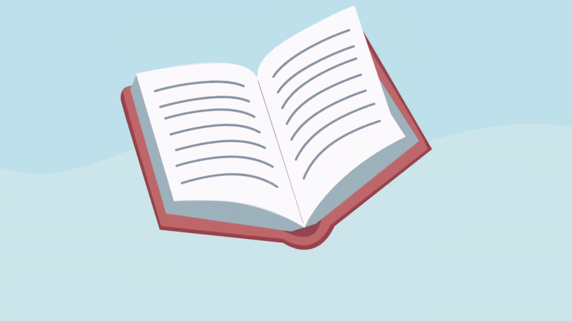 Red Text Book Educative Animation Stock Motion Graphics SBV-346922805 ...