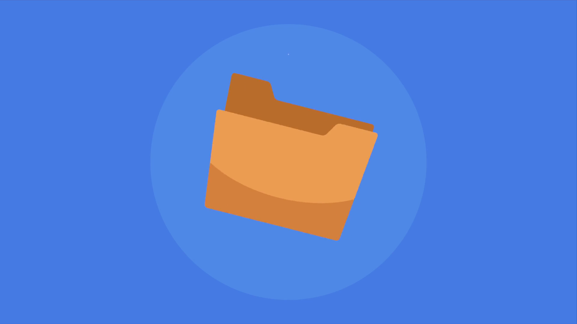 folder file with documents animation Motion Background 00:12 SBV ...