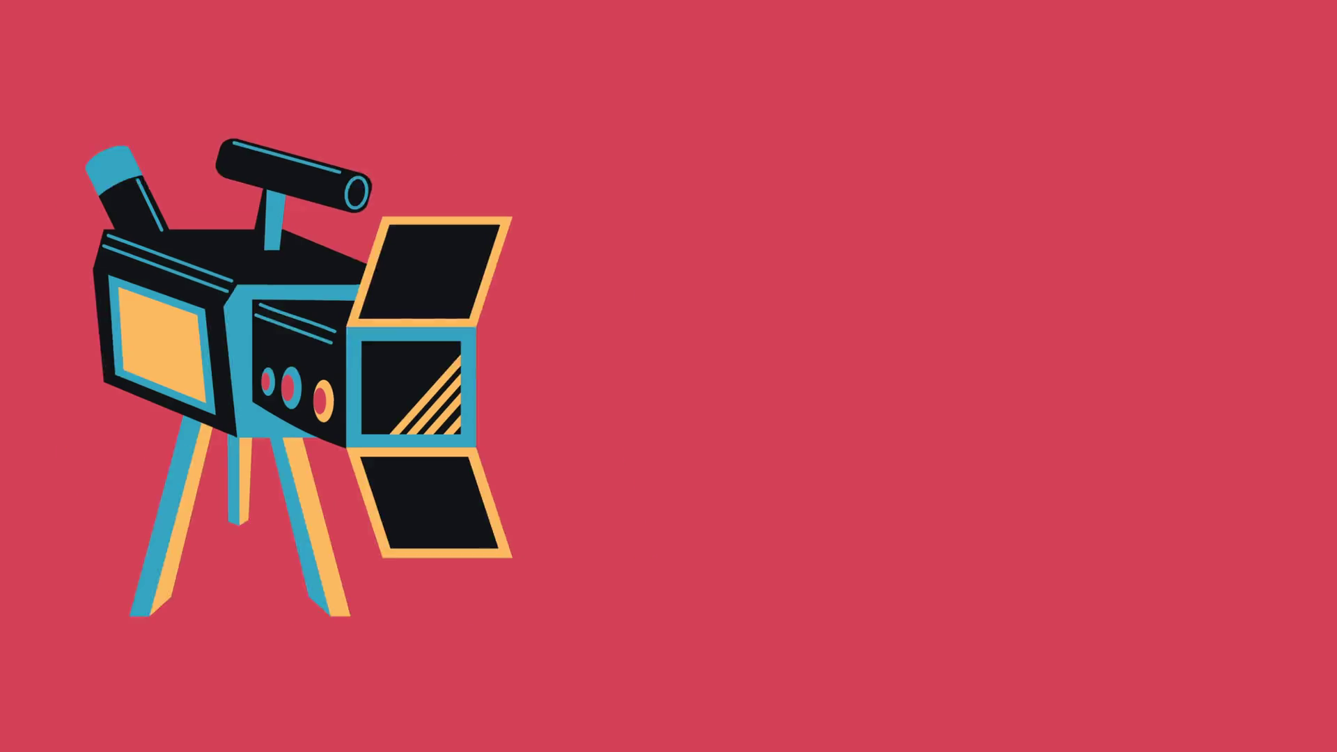 cinema video camera animation Motion Background 00:12 SBV-347124173 ...