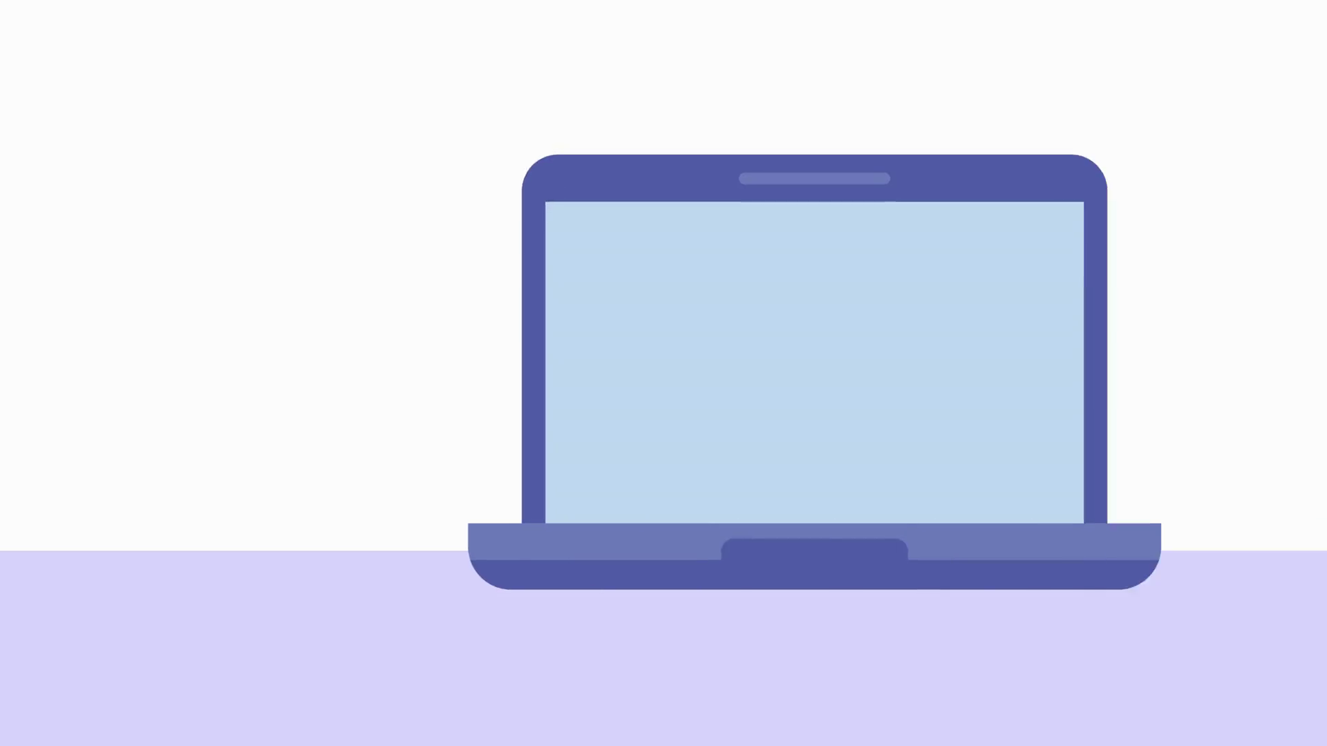 laptop with document device animation Motion Background 00:11 SBV ...