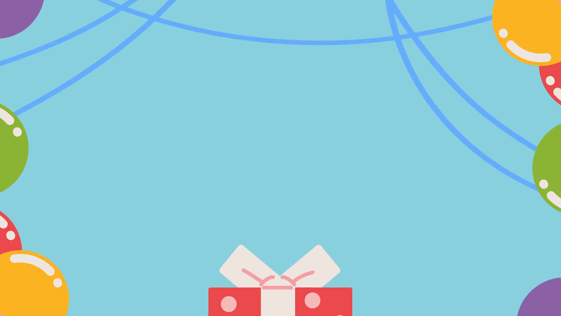 Happy Birthday Celebration Gifts Animation Stock Motion Graphics SBV ...