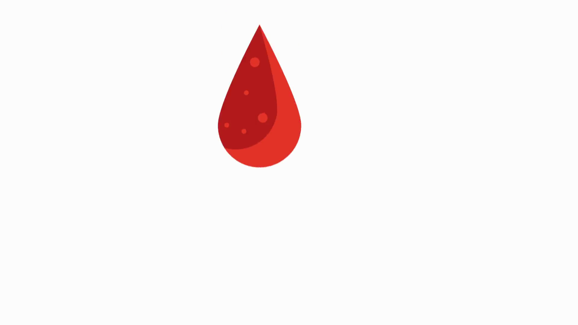 blood drop with magnifying glass animation Motion Background 00:11 SBV ...