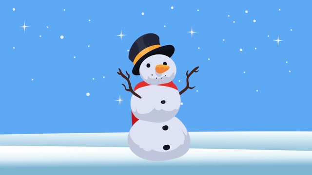 Snowman Animation Stock Footage: Royalty-Free Video Clips - Storyblocks