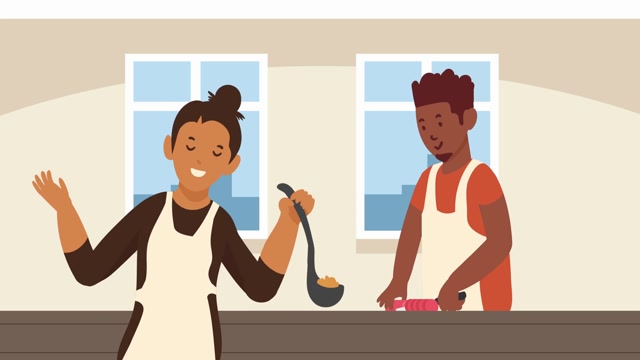 Maid Cooking Stock Footage: Royalty-Free Video Clips - Storyblocks