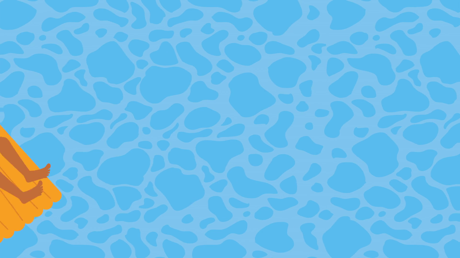 men relaxing on air beds in pool animation Motion Background 00:11 SBV ...