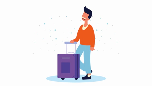 Suitcase Animation Stock Footage: Royalty-Free Video Clips - Storyblocks