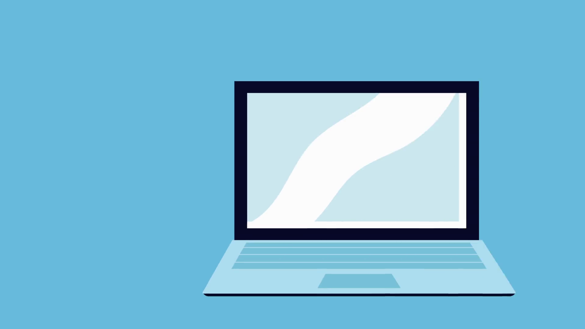 Back To School Animation With Laptop Stock Footage SBV-347137897 ...