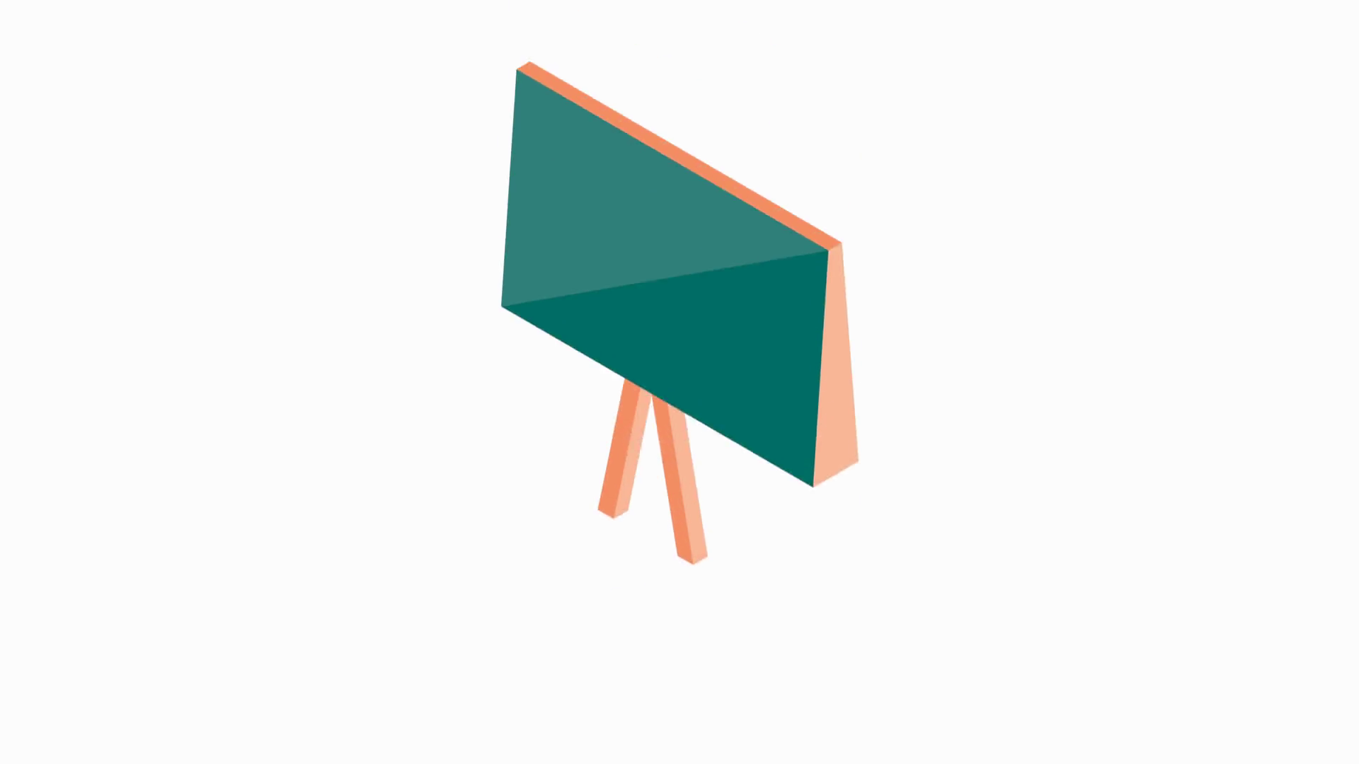 School Chalkboard Isometric Style Animation Stock Footage SBV-347137952 ...