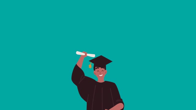 Graduation Cap Animation Stock Footage: Royalty-Free Video Clips ...