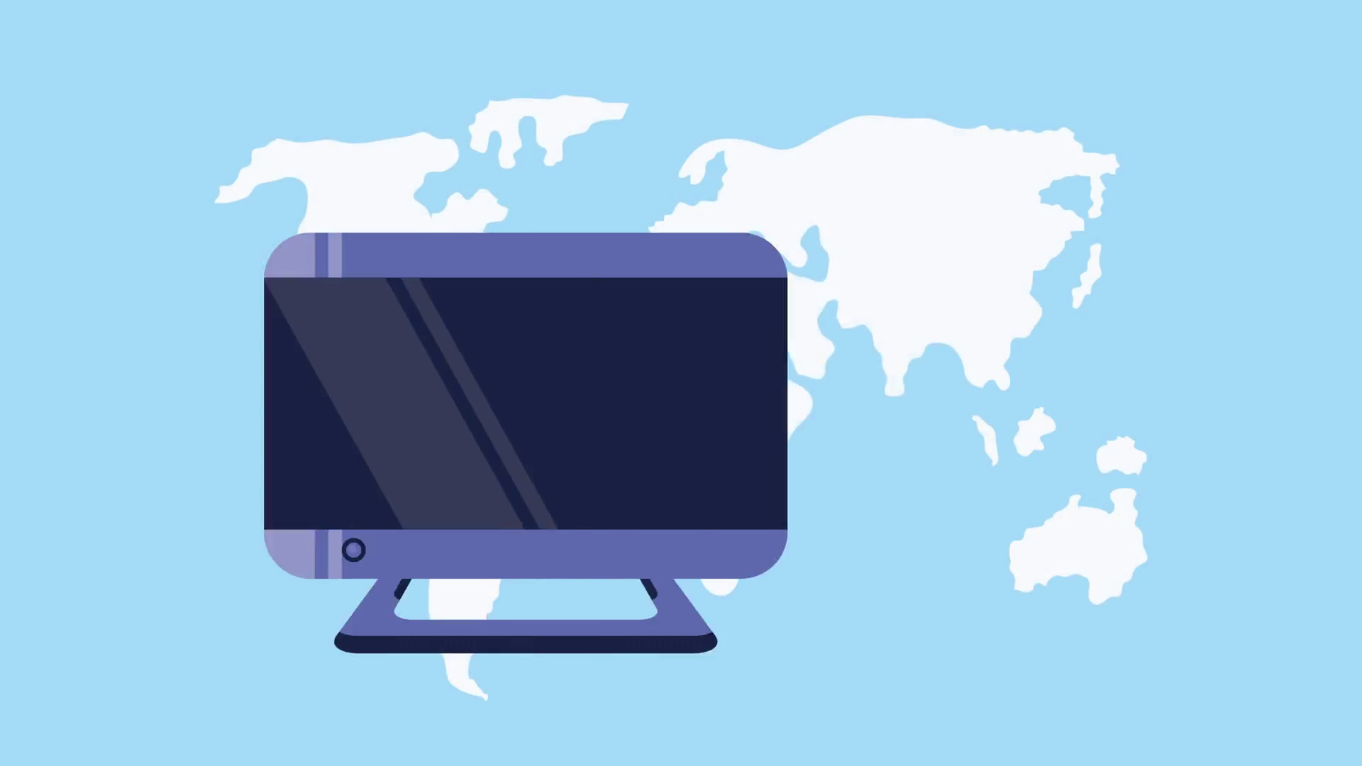 desktop with shopping online animation Motion Background 00:13 SBV ...