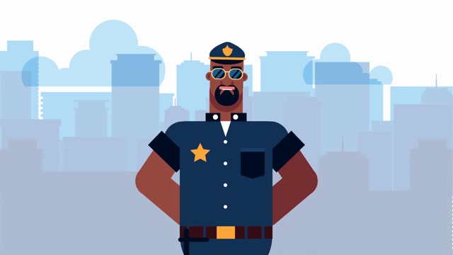 Police Animation Stock Footage: Royalty-Free Video Clips - Storyblocks