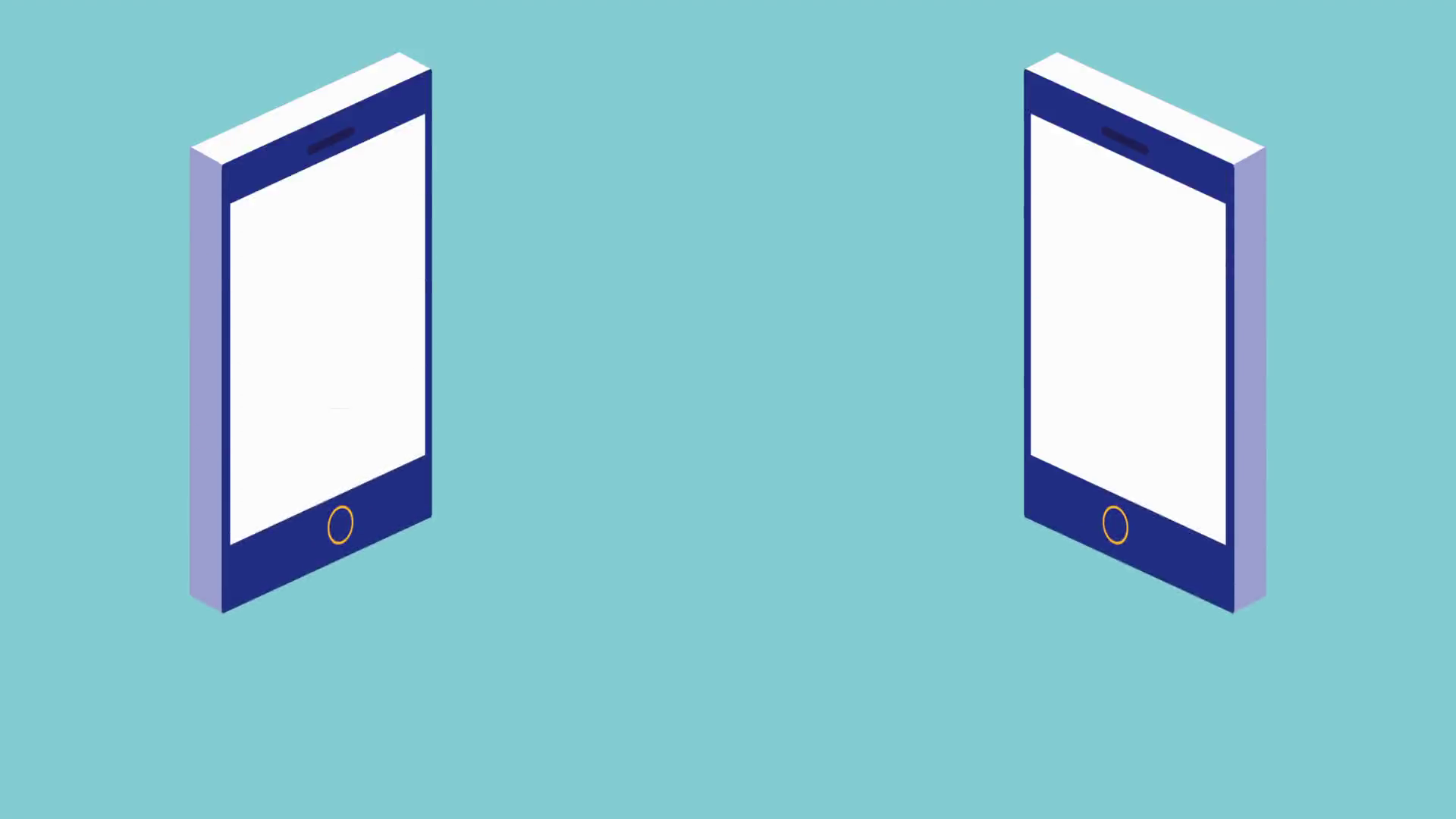 Cyber Security Animation With Smartphones Stock Footage SBV-347143801 ...