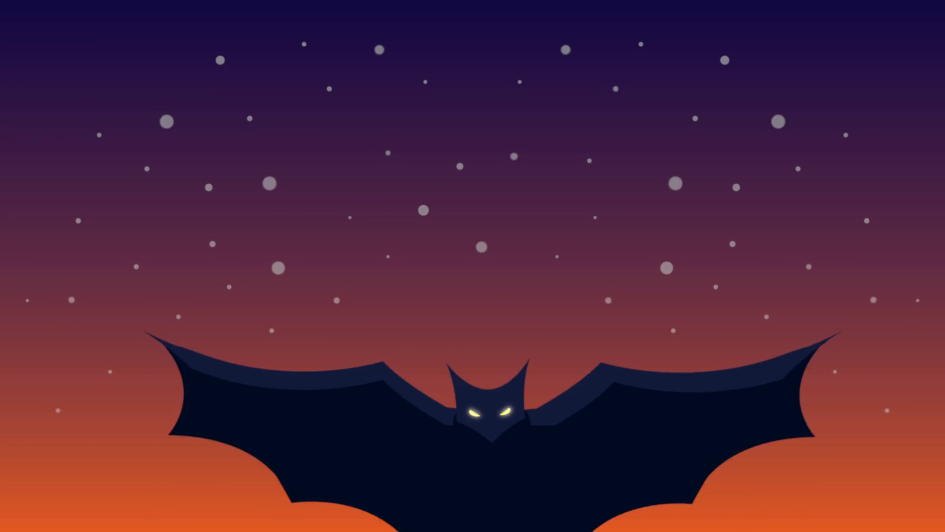 Happy Halloween Animation With Bat Flying Stock Footage SBV-347144023 ...