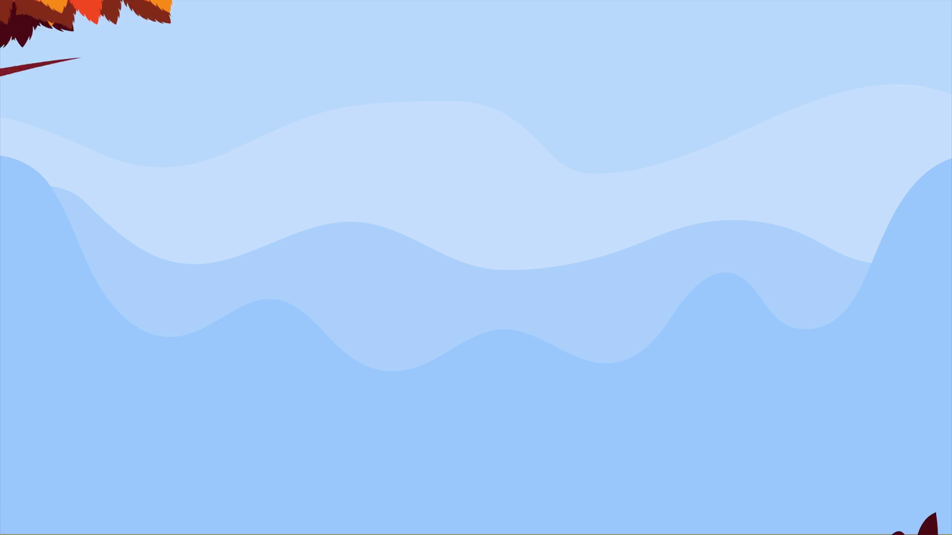 Hello Autumn Animation With Beautiful Girl Stock Footage SBV-347144514 ...