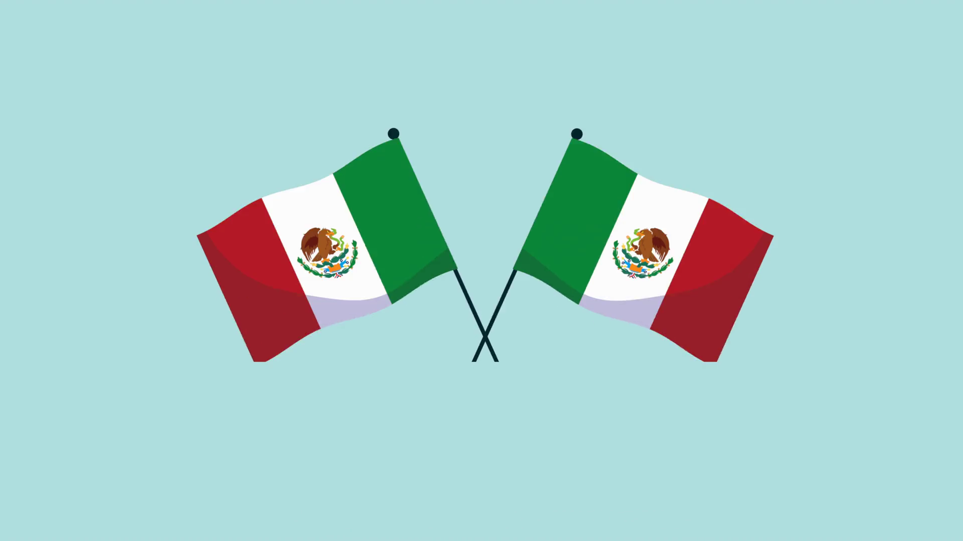 Mexico Celebration Animation With Mexican Stock Footage SBV-347144544 ...