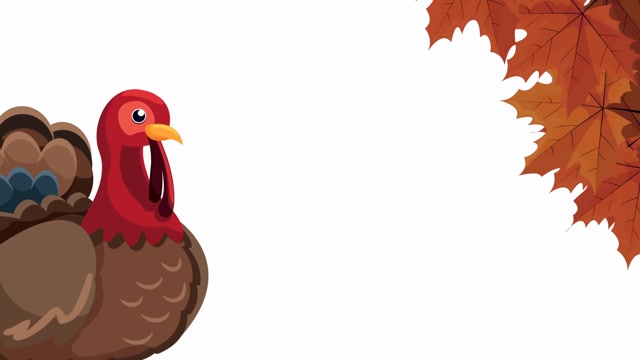 Happy Thanksgiving Animation Stock Footage: Royalty-Free Video Clips ...