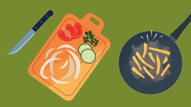 Cooking Animation Stock Footage: Royalty-Free Video Clips - Storyblocks