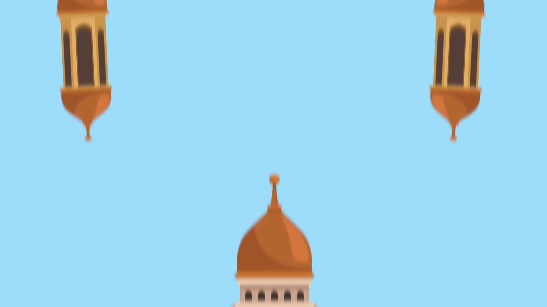 Muslim Mosque Facade Temple Animation Stock Motion Graphics SBV ...