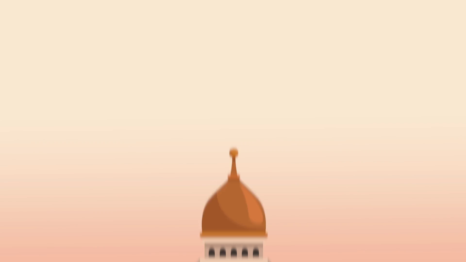 Muslim Mosque Facade Temple Animation Stock Motion Graphics SBV ...