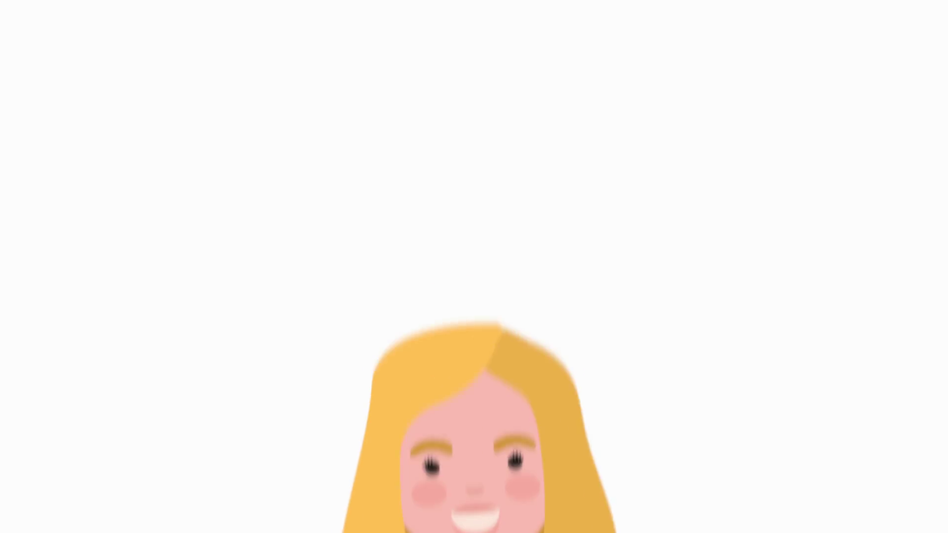 Blond Woman Receptionist Worker Animation Stock Motion Graphics SBV ...