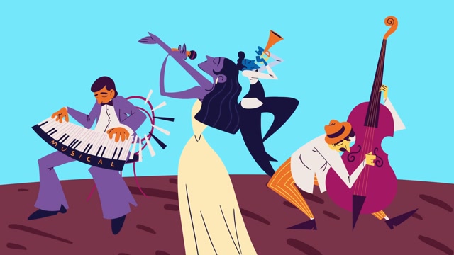 Singer Animation Stock Footage: Royalty-Free Video Clips - Storyblocks