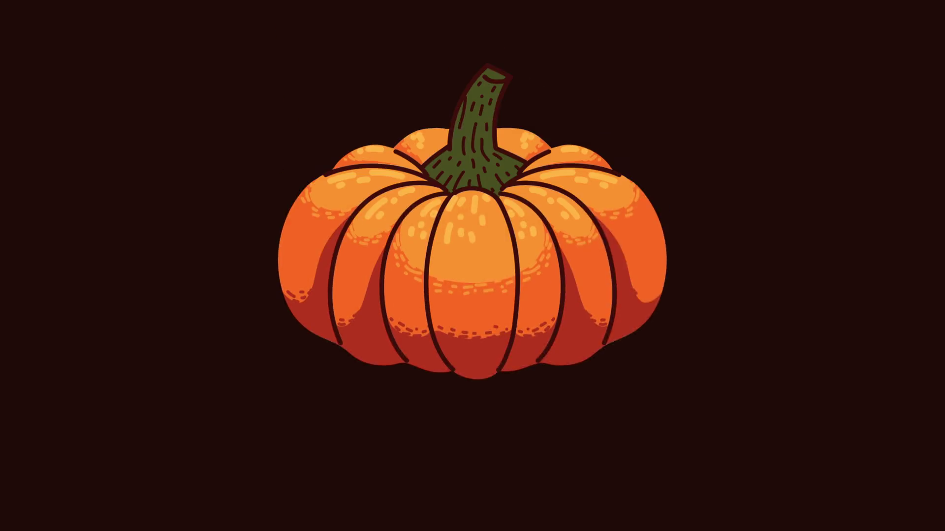 Pumpkin Vegetable Autumn Season Animation Stock Footage SBV-347203389 ...