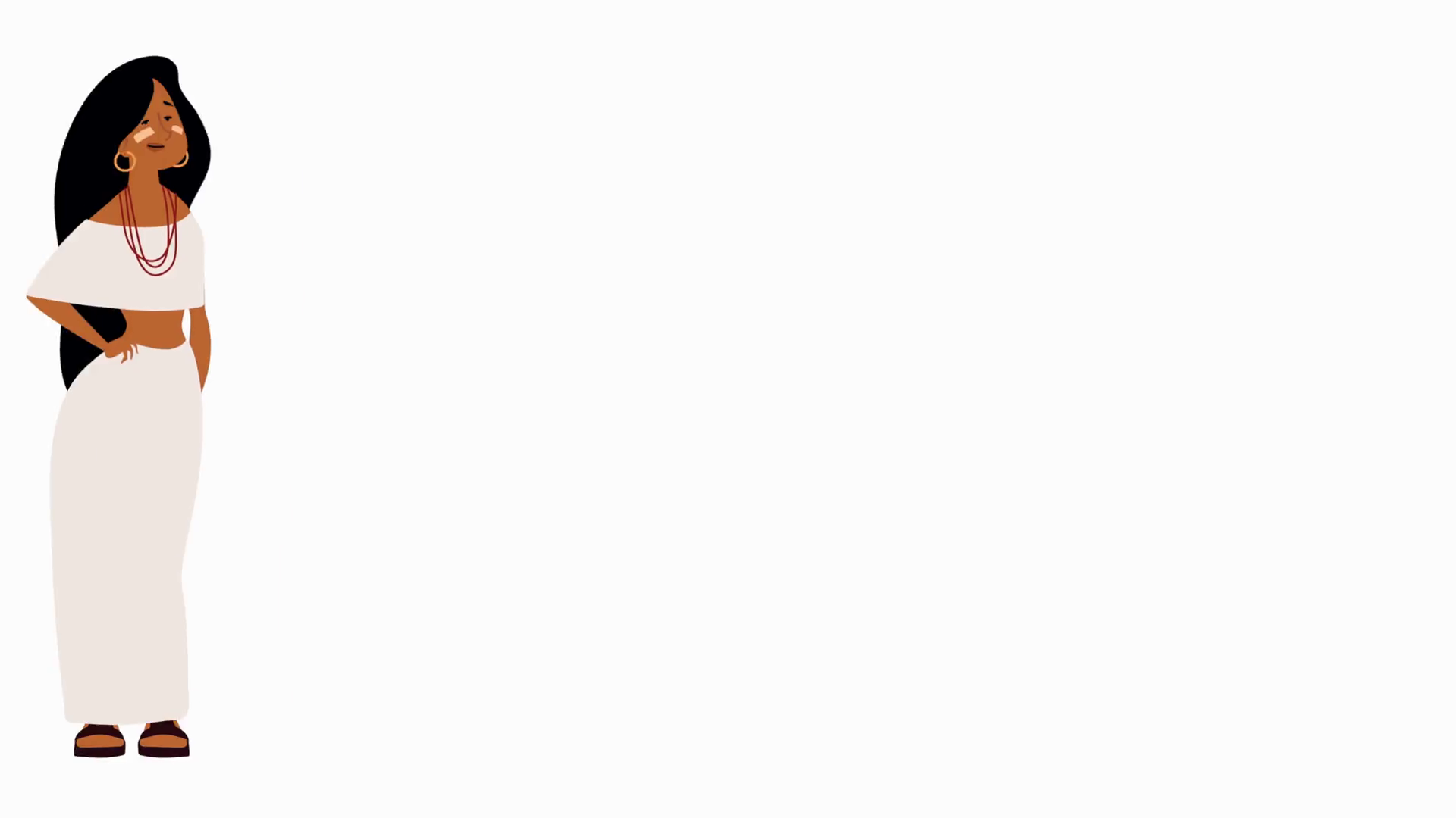 Inca Female Indigenous Character Animation Stock Footage SBV-347203433 ...