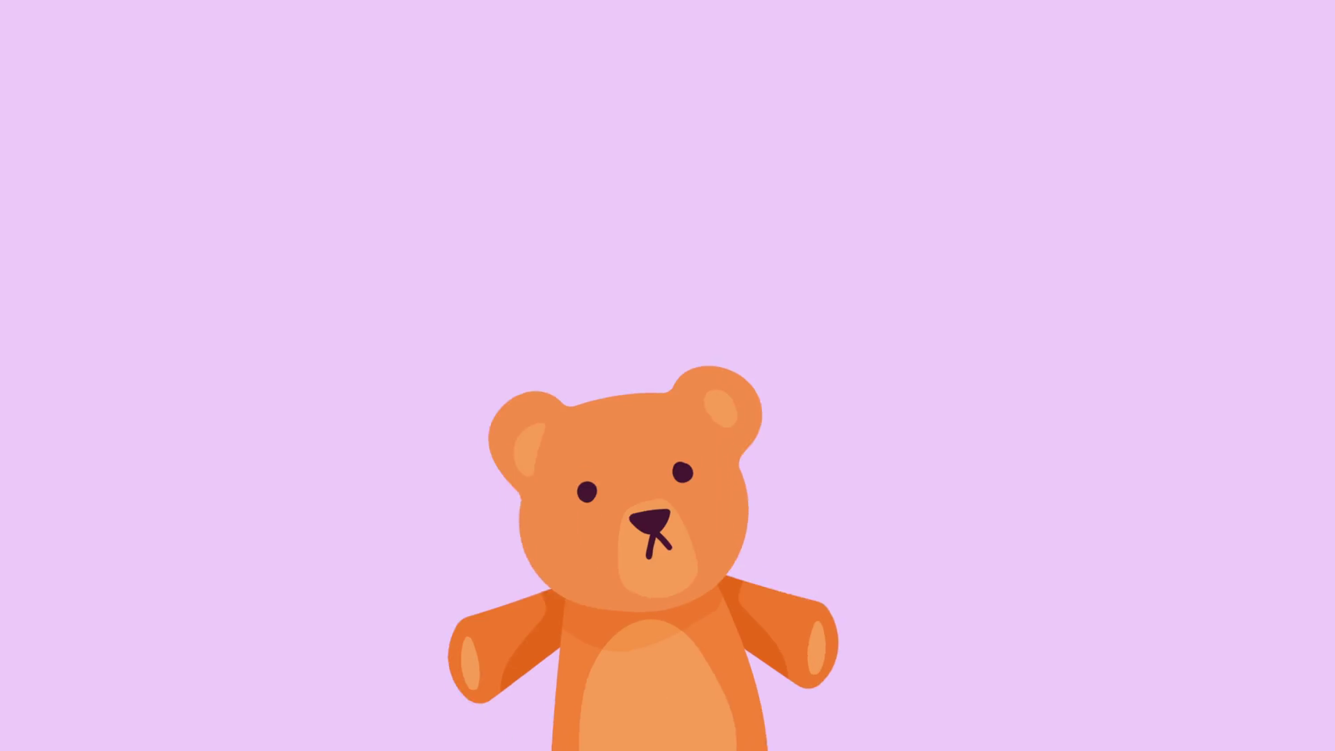 Little Bear Teddy Toy Animation Stock Motion Graphics SBV-347801593 ...